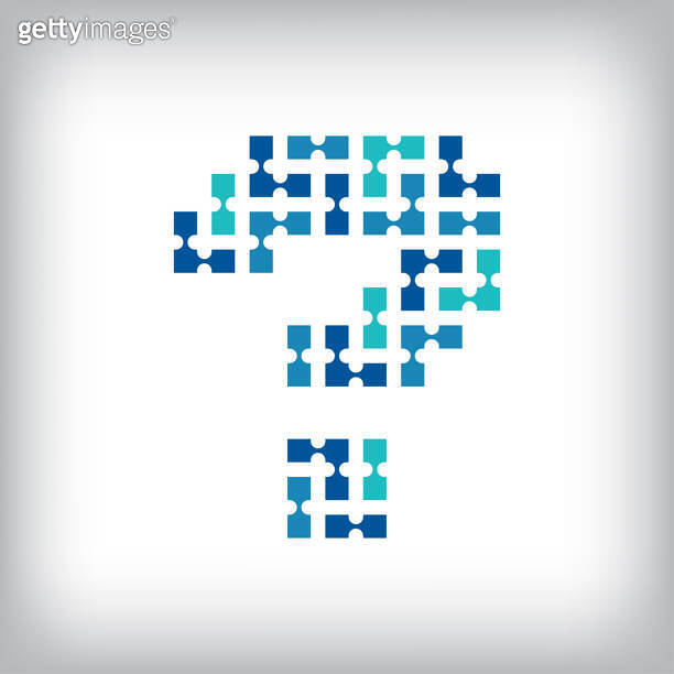 Network connection question mark design. 이미지 (2155833057) - 게티이미지뱅크
