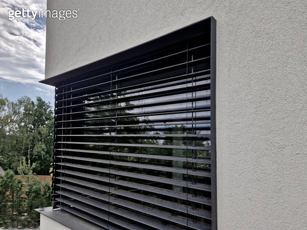 exterior shading of windows in houses and apartments. you can stop sun ...