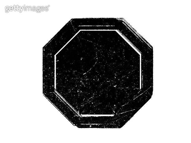 Grunge post Stamps set. Overlay texture stamps with banners , logos ...