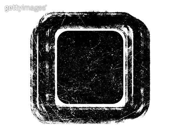 Grunge post Stamps set. Overlay texture stamps with banners , logos ...