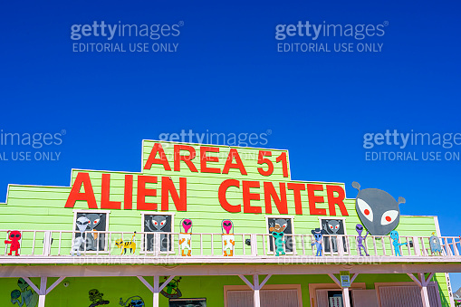 Area 51 Alien Center, Nevada 이미지 (2102620727) - 게티이미지뱅크