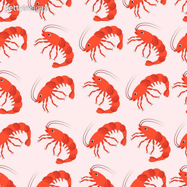 Shrimp pattern seamless marine, great design for any purposes. 이미지 ...