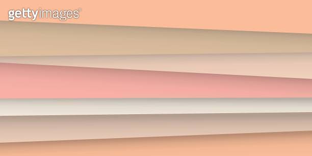 Abstract layer of peachy tone geometric shape vector illustration ...