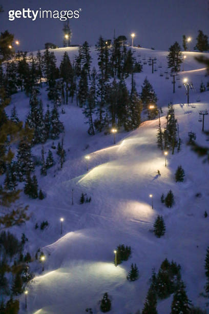 Night skiing under the lights at Bogus Basin Ski Resort (2043277734 ...