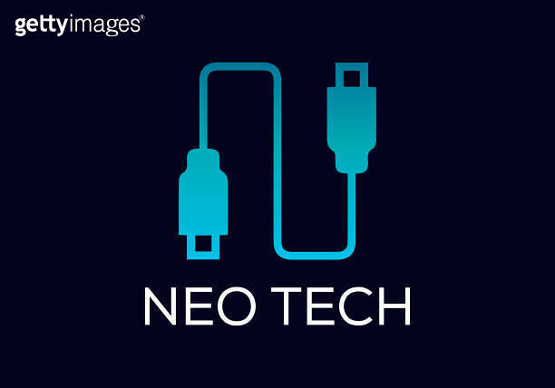 Abstract Neo Tech letter modern logo design template 이미지 (1885053952 ...