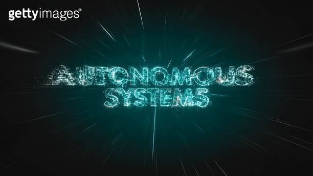 Autonomous systems term. 이미지 (2159133050) - 게티이미지뱅크