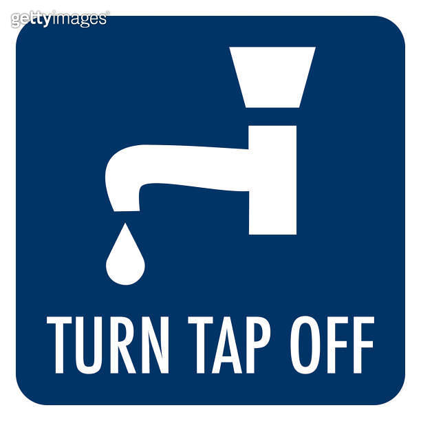 Turn tap off while brushing teeth (1983425470) 일러스트, 무료 일러스트 - 게티이미지뱅크