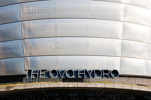 Exterior of The Hydro Arena in Glasgow aka The OVO Hydro entrance ...