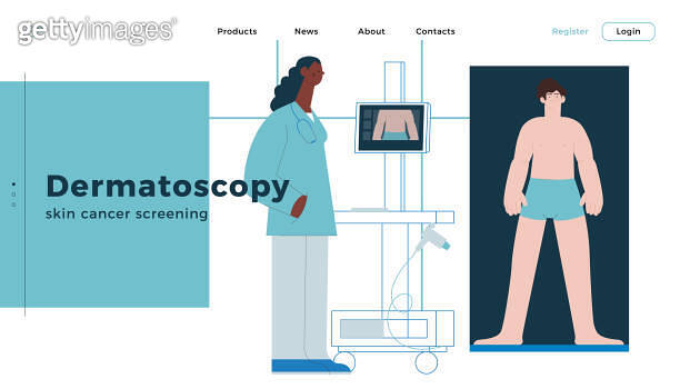 Dermatoscopy. Skin Cancer Screening. Medical Equipment. Medical ...