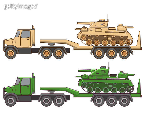Vector illustration of an isolated realistic modern Bundeswehr army ...