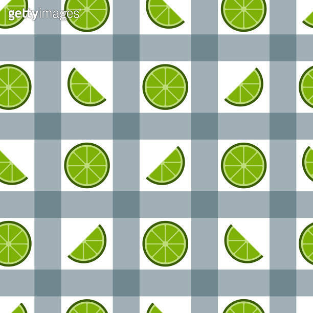 Lime gingham plaid, tartan fabric texture, vector seamless pattern ...
