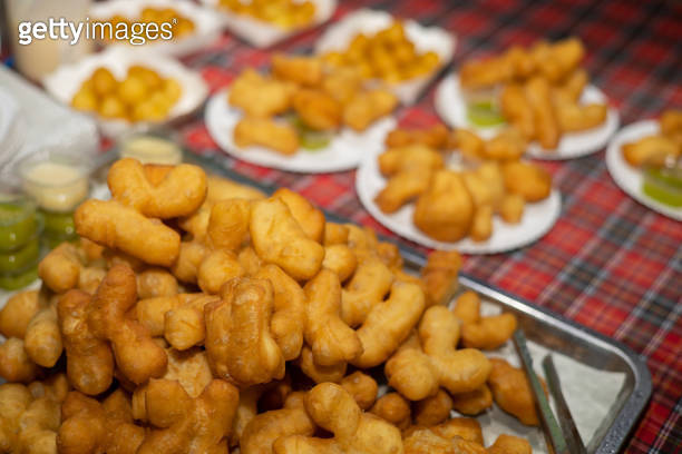 Many pieces of Patongo snacks, close-up photography. 이미지 (1984770019 ...