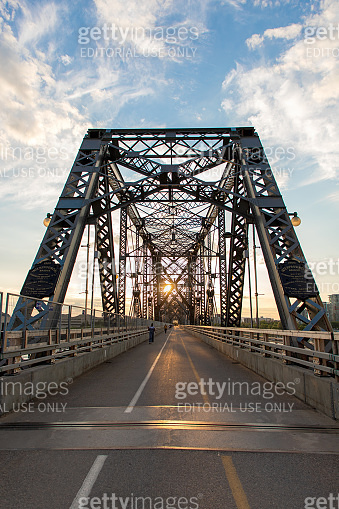 Ottawa, Canada - June 4, 2024: Alexandra Bridge from Ottawa, Ontario to ...