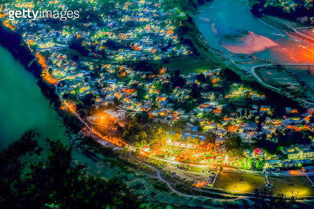 beautiful night landscape photos of Muzaffarabad from lohar gali ...