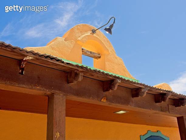 Adobe arch architecture in old town Mesilla New Mexico 이미지 (2131132429 ...
