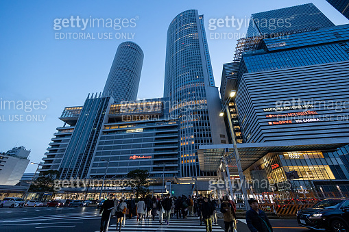 JR Central Towers and JR Gate Tower in Nagoya, Aichi Prefecture, Japan ...