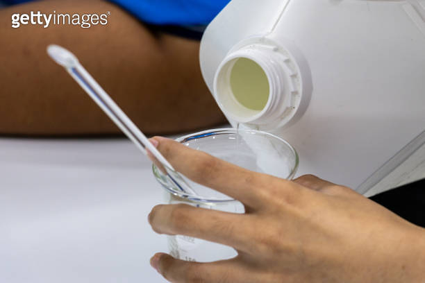 Process of Liquid soap making and Liquid soap testing in the laboratory ...