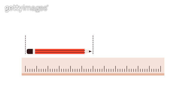 Measuring instrument, distance ruler, school geometry, maths ...