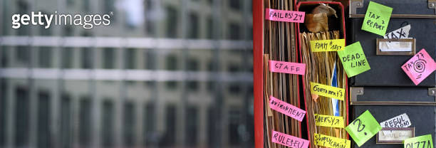 Bureaucracy,business obstruction,chaotic economic policy concept. Stack ...