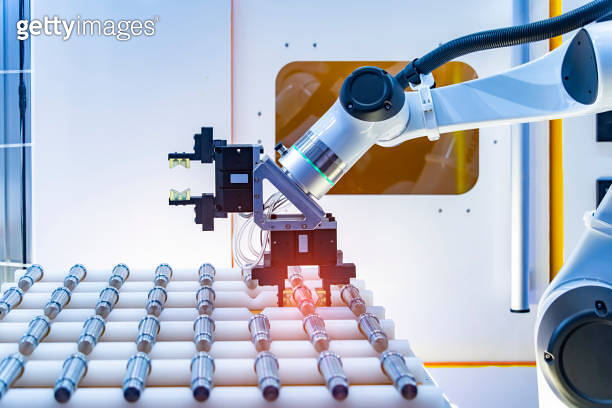 automatic clamp arm pick and place metal parts, Manufacturing ...