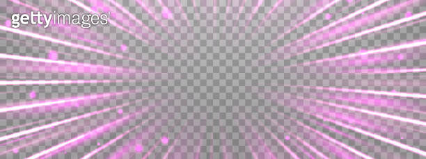 Radial speed rays, light neon flow, zoom in motion effect, pink glow ...