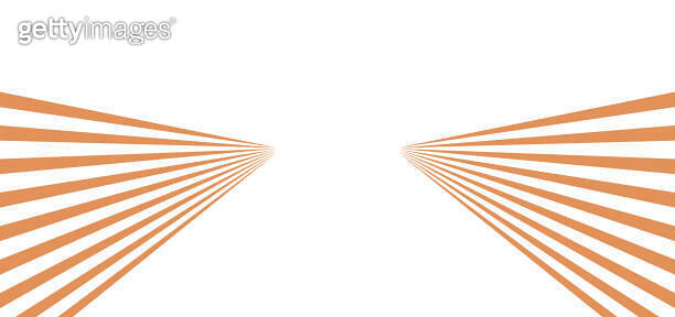 Vertical lines directed to the center background, panoramic high speed ...