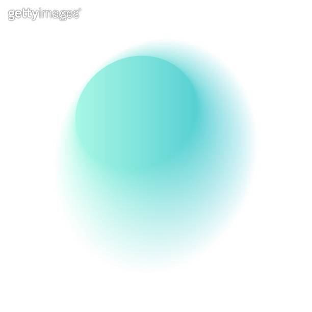 Blur round shapes, color gradation and light. Soft and gradient effects ...