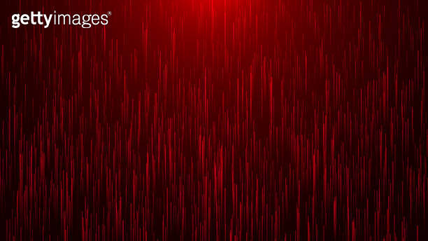Abstract red line pattern on dark red background features vertical red ...