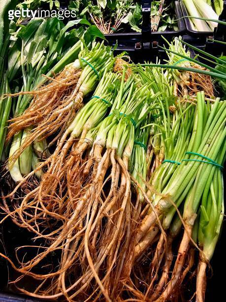 Coriander root. It's the root part of the coriander (cilantro) plant ...