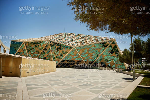 Above ground view of KAFD Conference Center, Riyadh (2170149215) - 게티이미지뱅크
