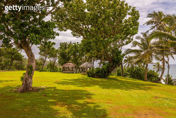 Samoa Amazing Natural wonder in the South Coast (2162701225) - 게티이미지뱅크