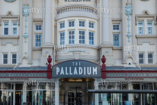 The Palladium was previously a theatre in Llandudno , The front of the ...
