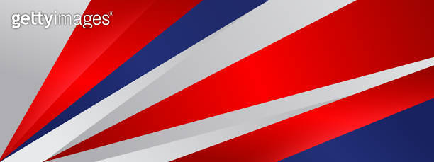 Modern dark navy blue , red and white gradient geometric triangle shape ...