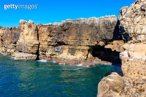 Boca do Inferno (Hell's Mouth) is a unique rock formation on the edge ...