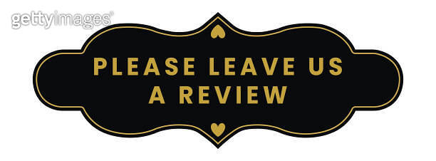 Please Leave Us A Review. Sign, Sticker, Label, Banner, Vector ...