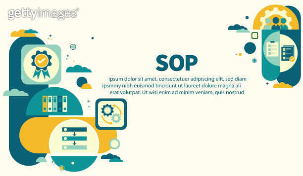 Standard Operating Procedure - SOP business concept. Instructions to ...
