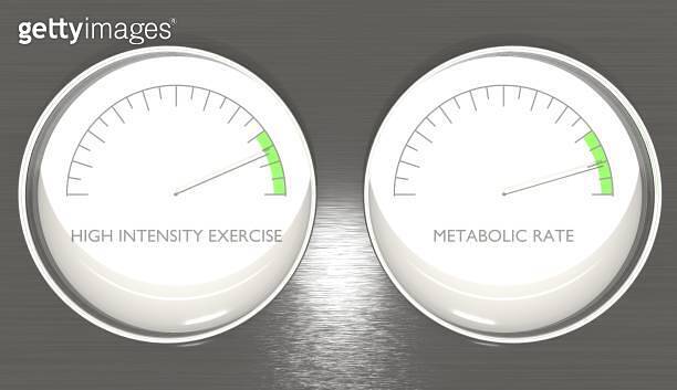 Abstract measuring device. Influence of high intensity exercise on ...