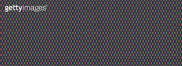 Seamless RGB pixel pattern. Repeating LED screen background. LCD ...