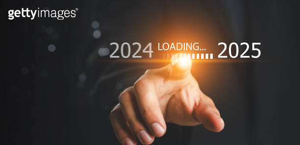 Trends 2025 year concept. trends in 2025 with a loading bar, Trends of ...