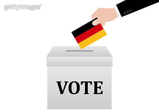 Election in the Germany. Election Concept. (2215010308) 일러스트, 무료 일러스트 ...