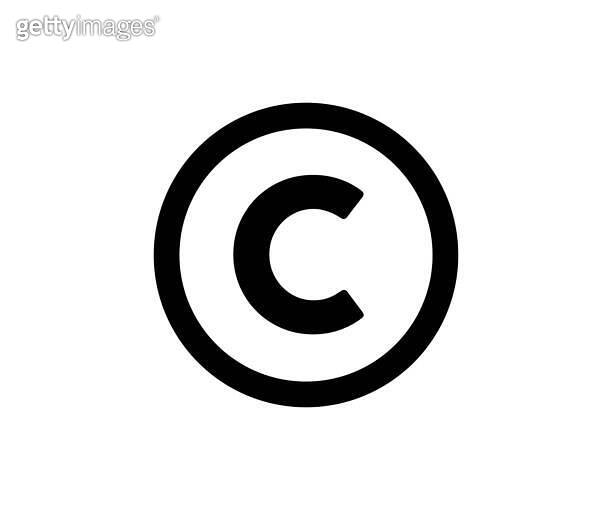 C Symbol trademark icon. Copyright mark symbol icon. Smart ark and ...