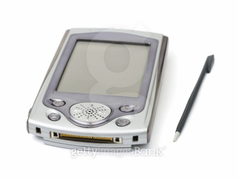 Pda and stylus 이미지 (89228375) - 게티이미지뱅크