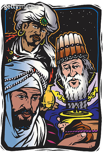 Three Kings Color Also available in black-and-white, 023_9809 ' Bearing ...